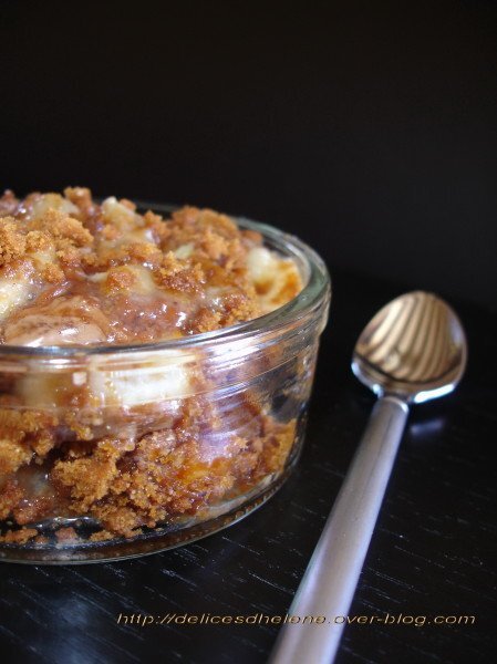 Crumble banane-chocolat express - Recette Ptitchef