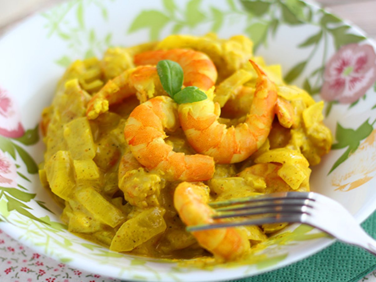 Curry De Crevettes Au Lait De Coco Express Recette Ptitchef