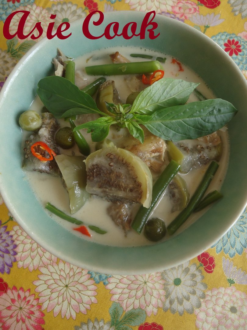 Recette de curry vert d'aubergines thaï