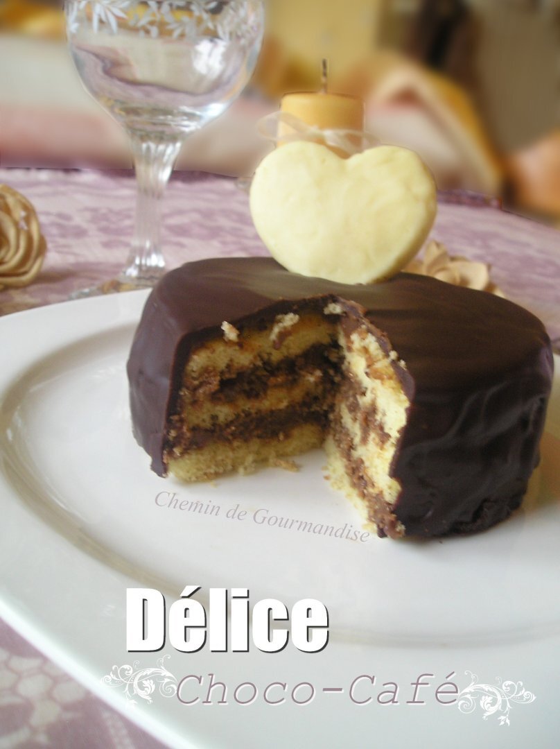 Recette délice choco-café [st valentin]