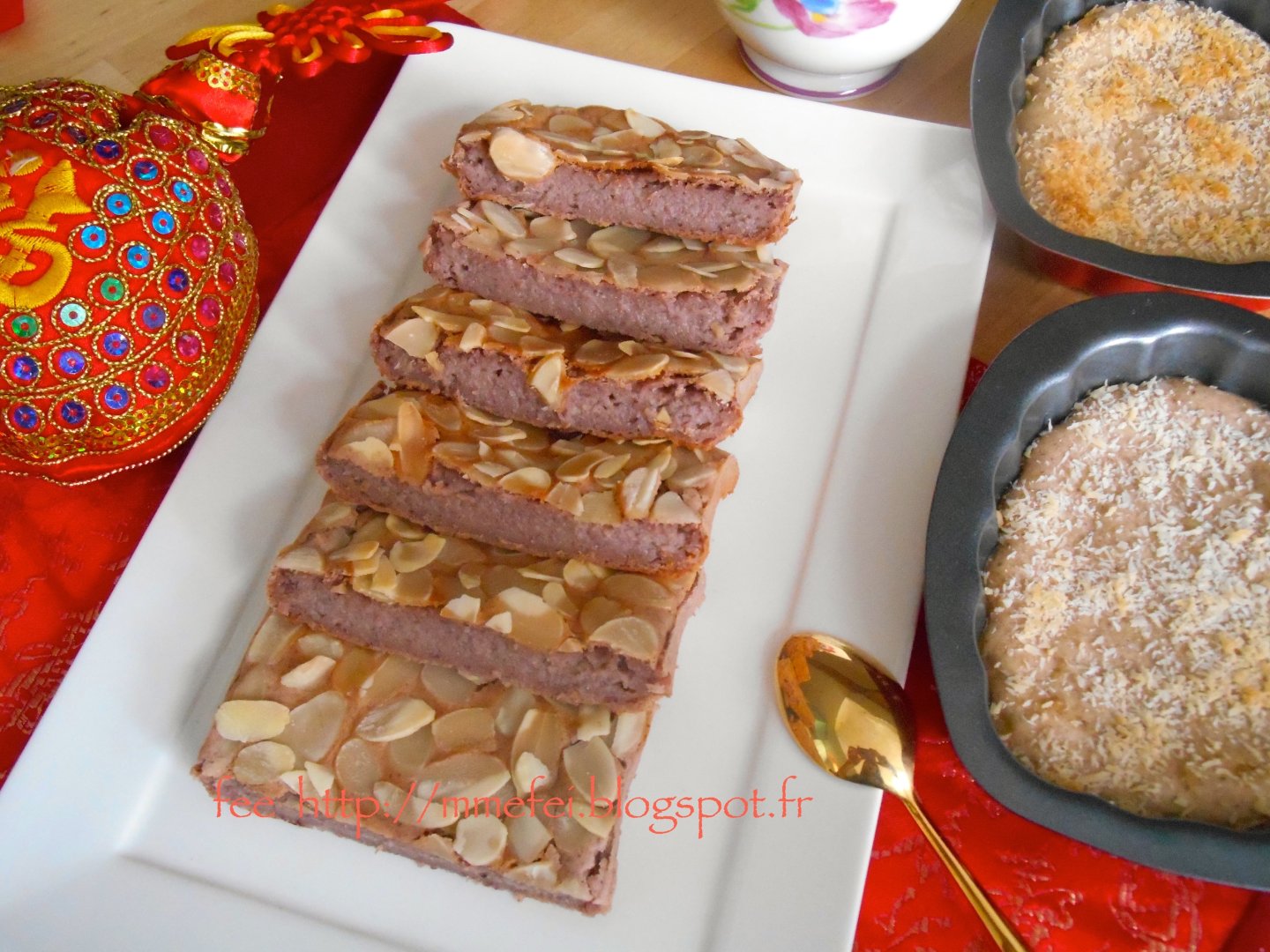 Recette de nian gao aux haricots rouges pour le nouvel an
