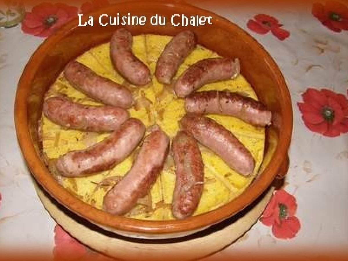 Recette de diots savoyards au vin blanc savoyard