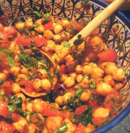 Recette de doubara aux pois chiches de biskra