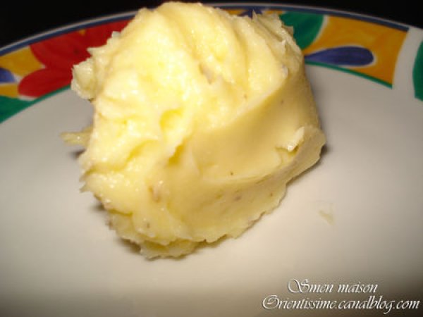 Recette de smen maison pour plats algériens ou marocains