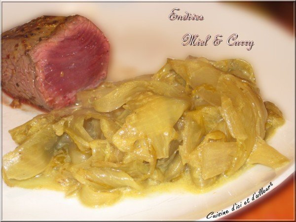 Recette d'endives au miel et curry savoureux