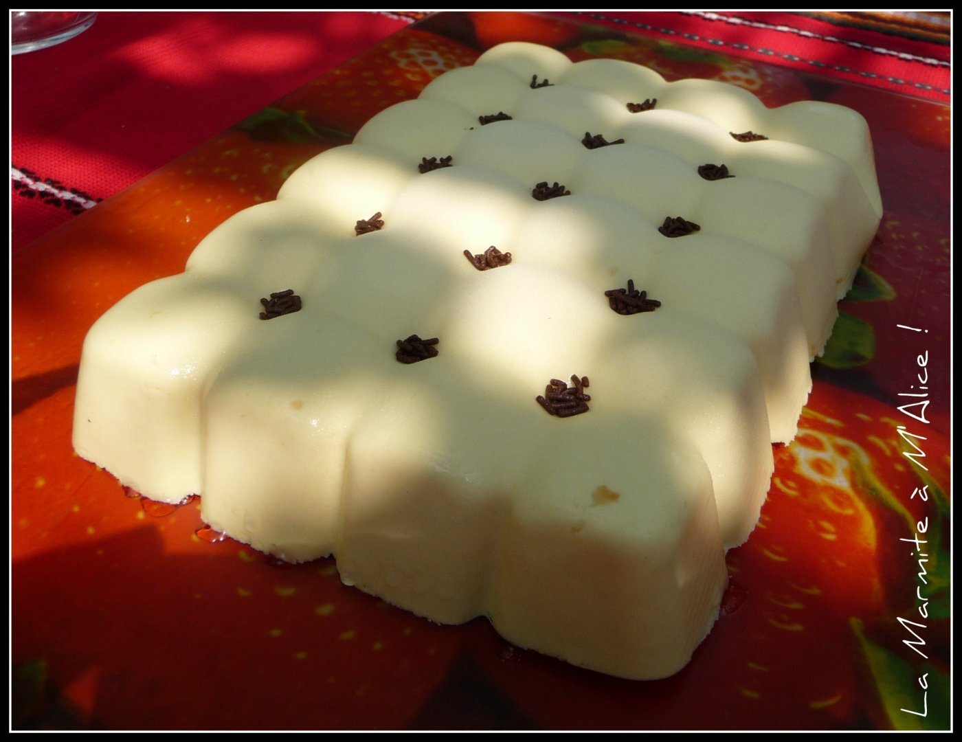 Recette d'entremets aux fruits de la passion