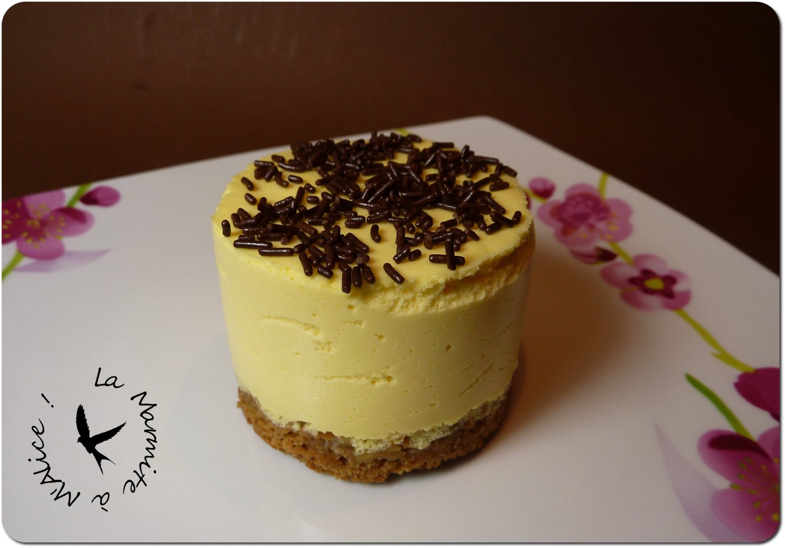 Entremets aux fruits de la passion (version individuelle) - Recette ...