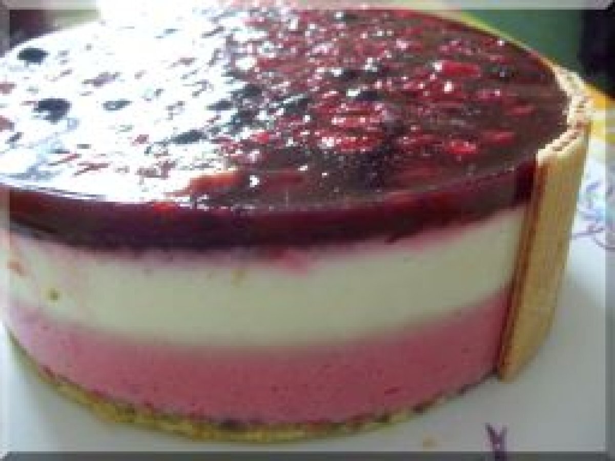 Recette d'entremets framboises, chocolat blanc et gelée