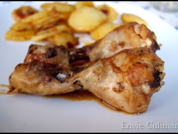 Essai d?idée du jour de maggi : pilons de poulet à l'ail - Recette Ptitchef