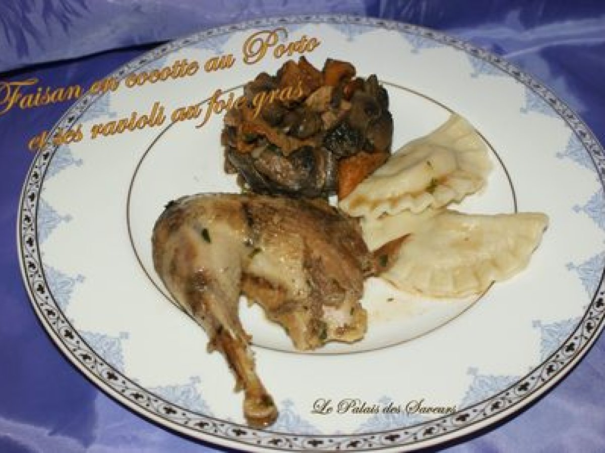 Recette de faisan au porto en cocotte savoureuse