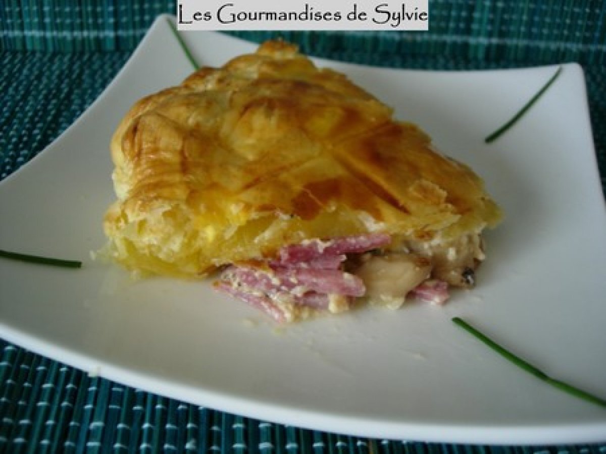 Recette de feuilleté parisien savoureux et croustillant