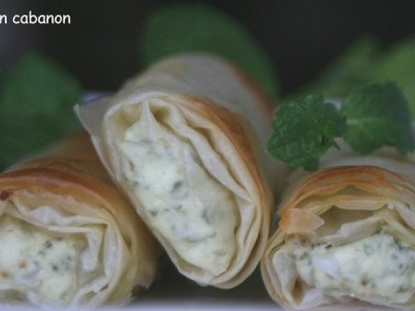 Recette de feuilletés au fromage frais délicieux