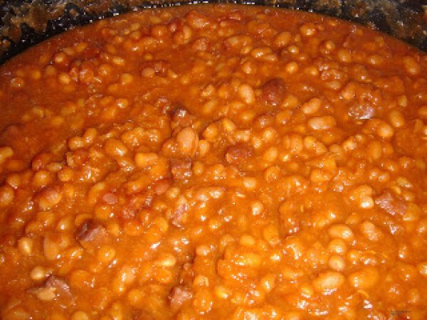 Recette de fèves au lard à la mijoteuse