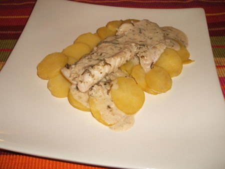 Recette de filet de daurade à la crème d'oseille