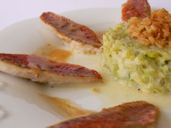 Recette de filets de rougets grillés aux algues