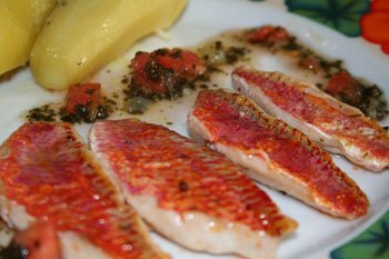 Recette de filets de rougets sauce vierge