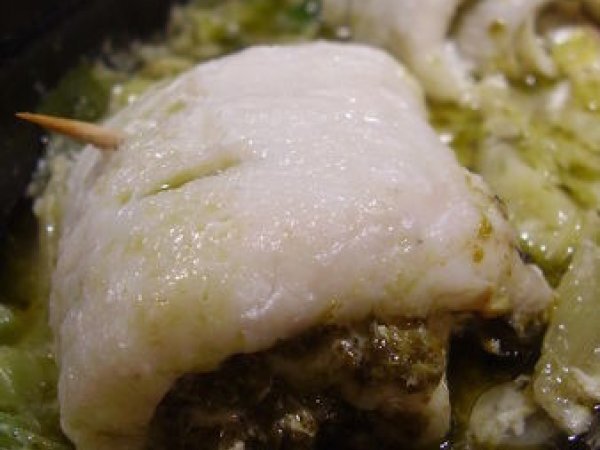Recette de filets de sabre à la crème de roquette