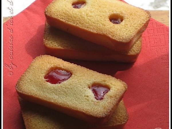 Recette de financiers à la cerise confite