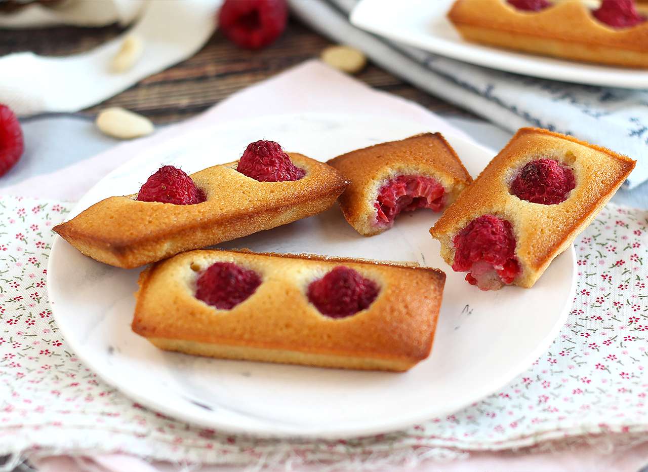 Recette facile de financiers aux framboises