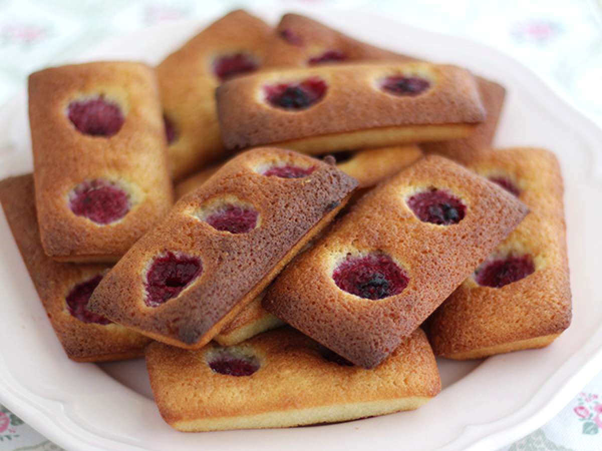 Recette de financiers aux framboises super faciles