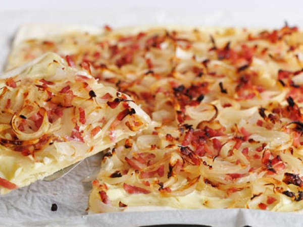 Recette de flammekueche sans gluten facile et rapide
