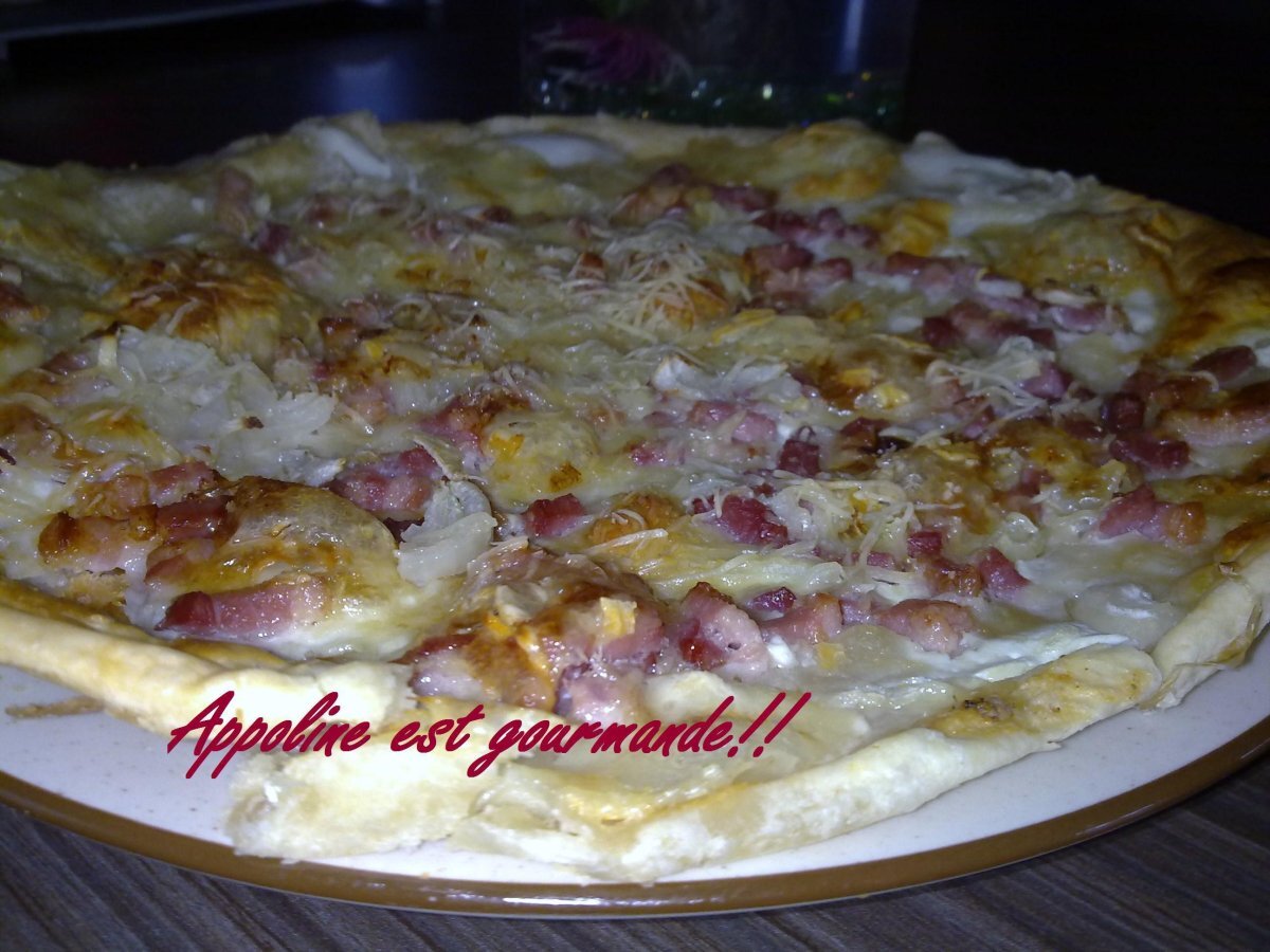 Recette de flammekueche facile et rapide à préparer
