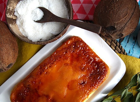 Recette de flan coco au micro-ondes en 8 minutes