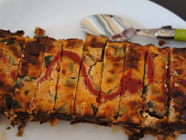 Recette de flan à la ratatouille et parmesan