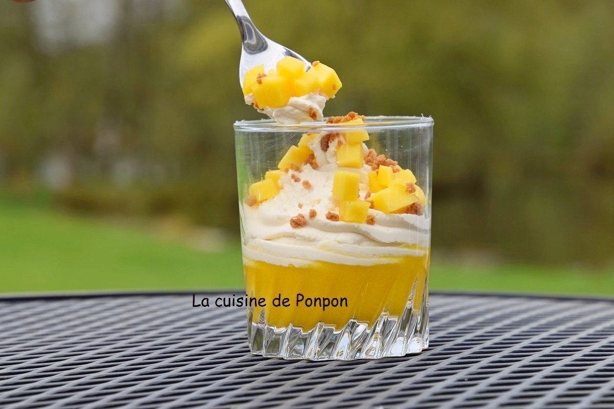 Recette de fontainebleau à la mangue facile et rapide