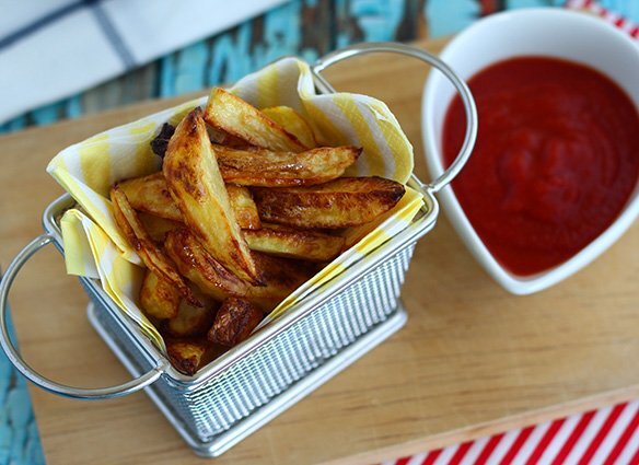 Recette de frites au four croustillantes