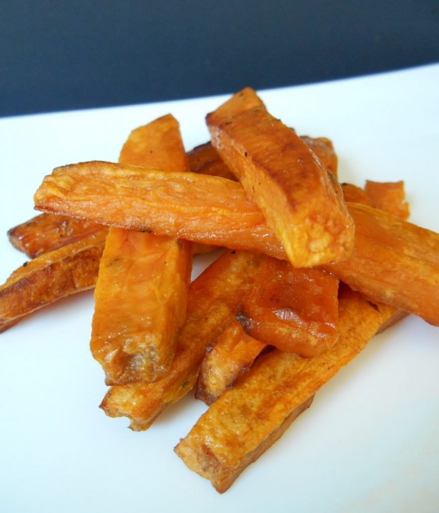 Recette de frites de patates douces au four