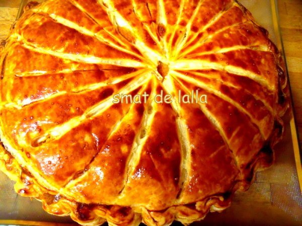 Recette de galette des rois au goût orange