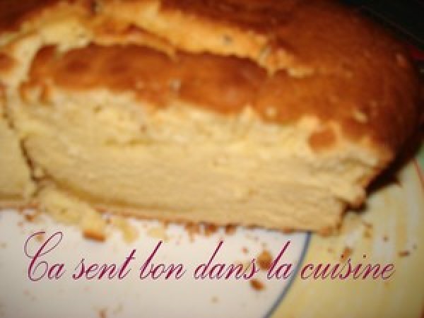Recette de gâteau à la crème de calisson