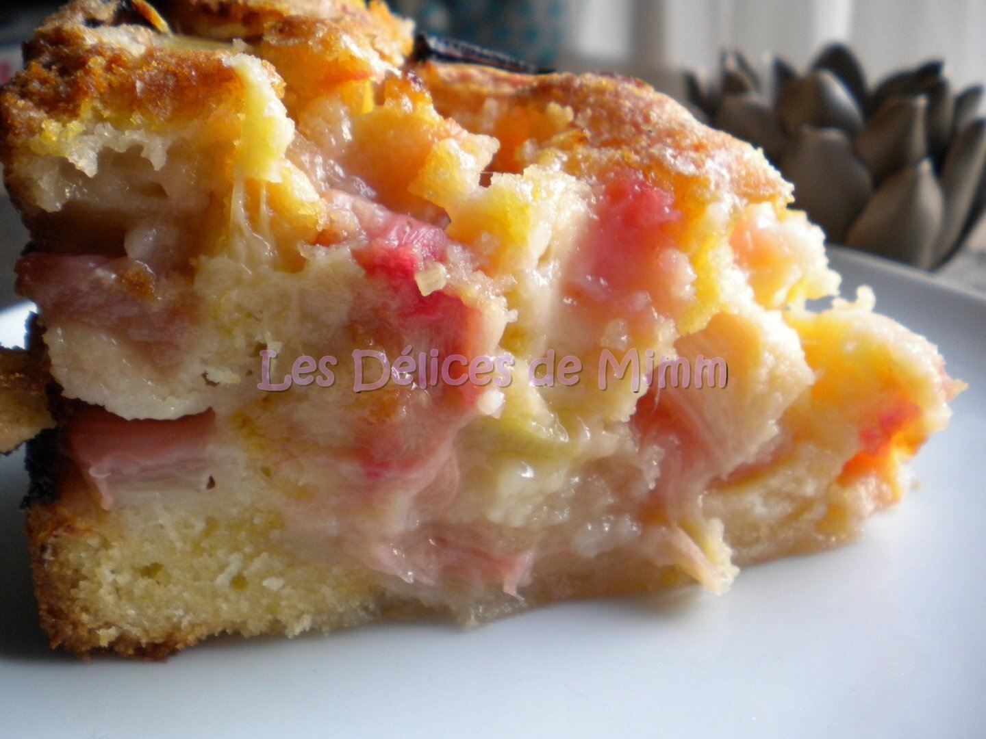 Recette de gâteau à la rhubarbe très facile