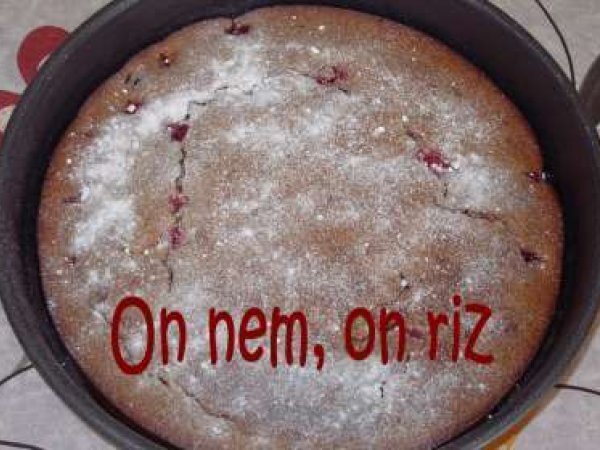Recette de gâteau aux fruits rouges et à la châtaigne