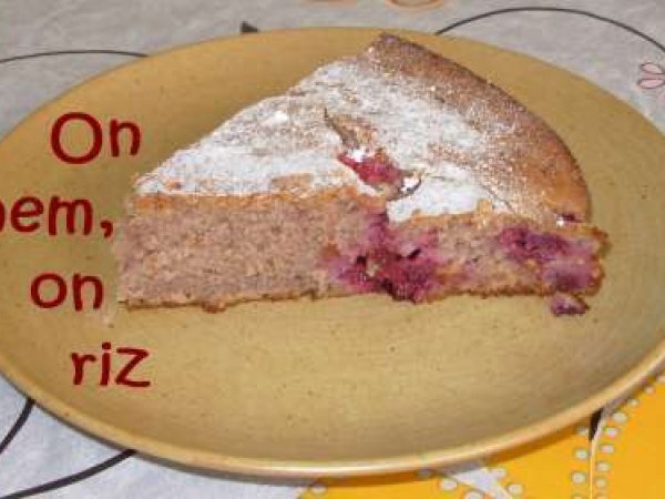 Recette de gâteau aux fruits rouges et à la châtaigne