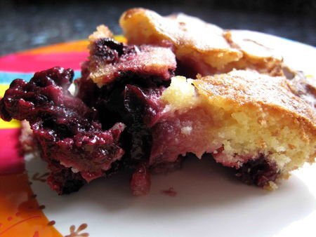Recette de gâteau aux fruits rouges rapide
