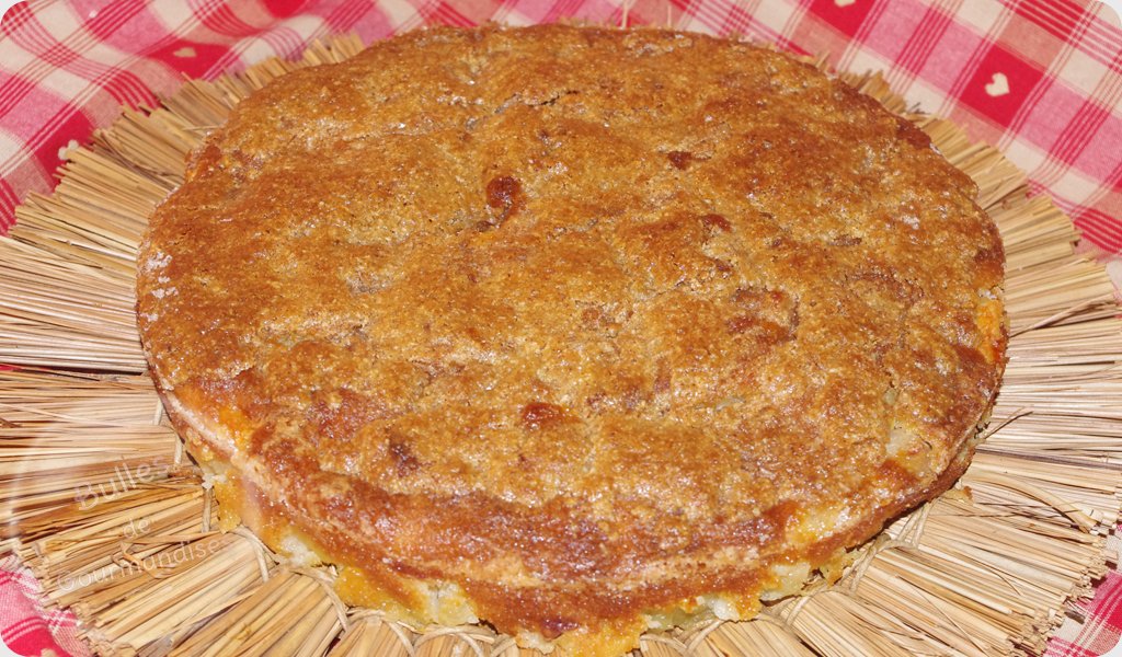 Recette de gâteau aux pommes en habit croustillant