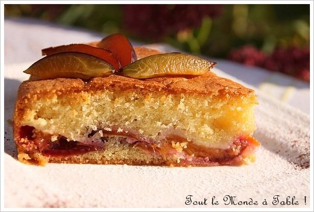 Recette de gâteau moelleux aux prunes délicieuses