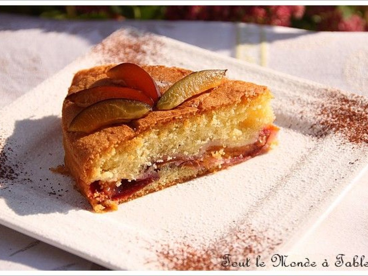 Recette de gâteau moelleux aux prunes délicieuses
