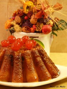 Recette de gâteau de semoule aux fruits confits