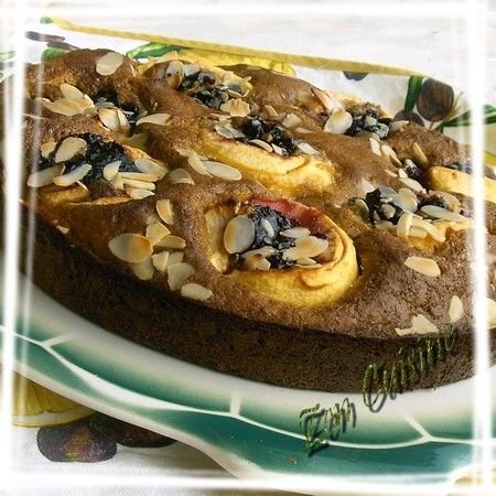 Gâteau halva amande aux pommes - Recette Ptitchef