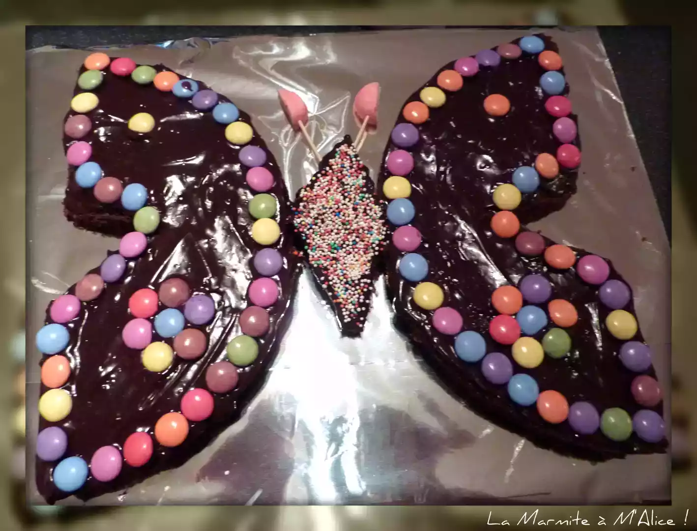 Recette de gâteau papillon coloré et savoureux