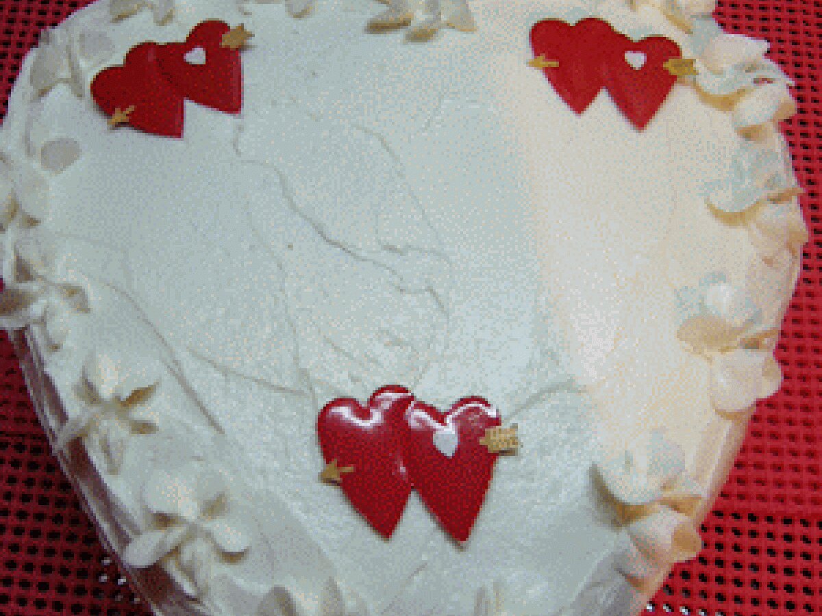 Gâteau rouge st-valentin - Recette Ptitchef
