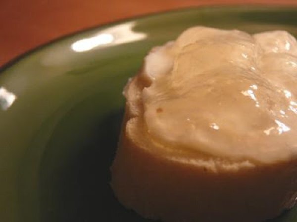 Gelée de vin blanc à l'ail rôti