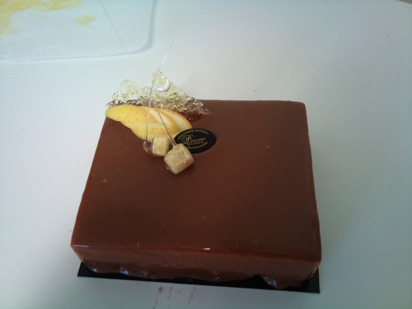 Recette de glaçage caramel (pour entremet)