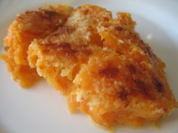 Recette de gratin de butternut et coco crémeux