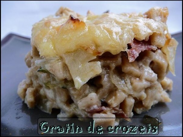 Recette de gratin de crozets savoureux et crémeux