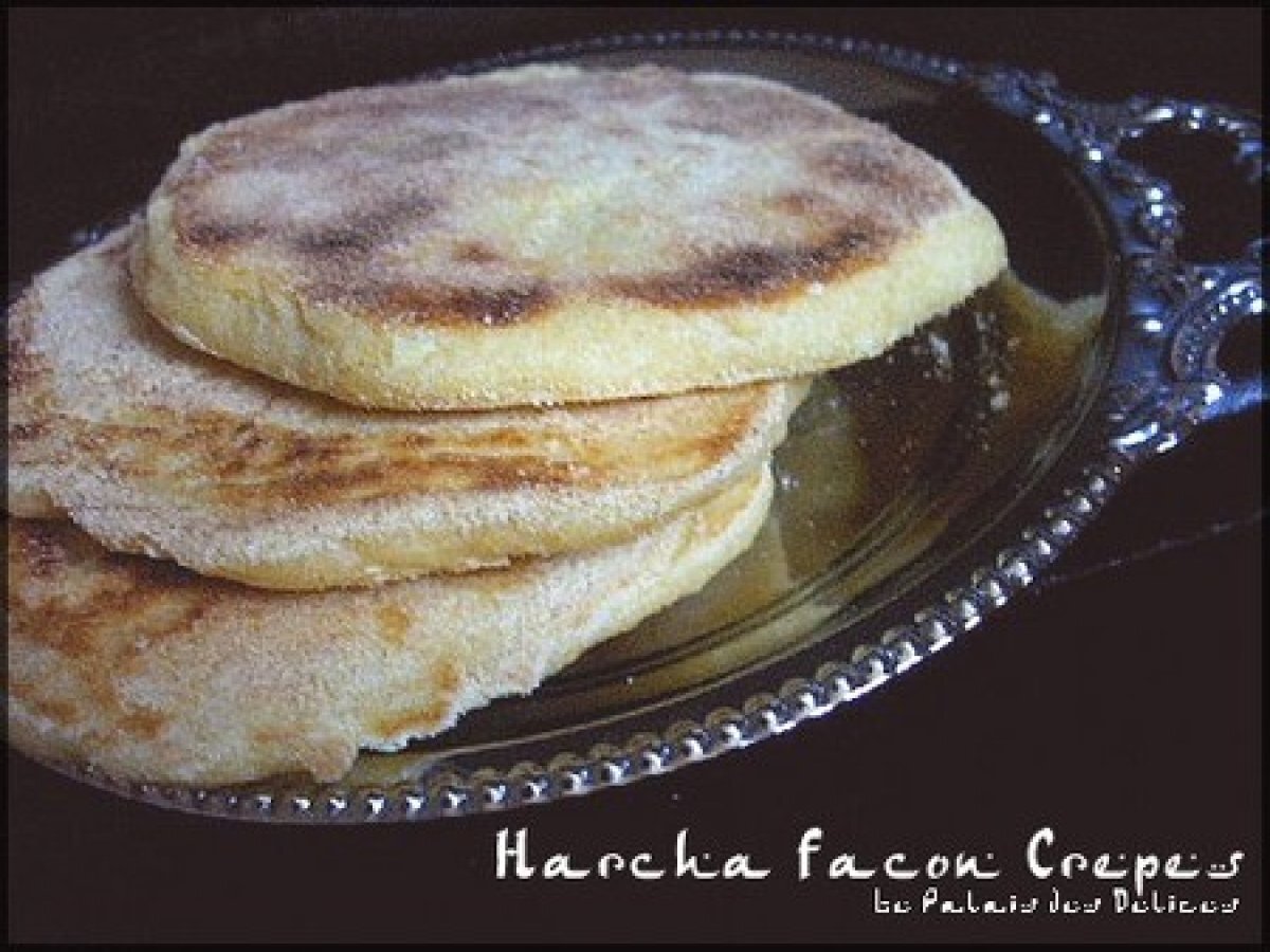 Recette de harcha marocaine façon crêpes de marrakech