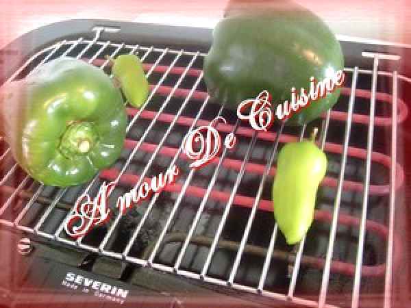 Recette de hmisse ou salade de poivron en sauce tomate